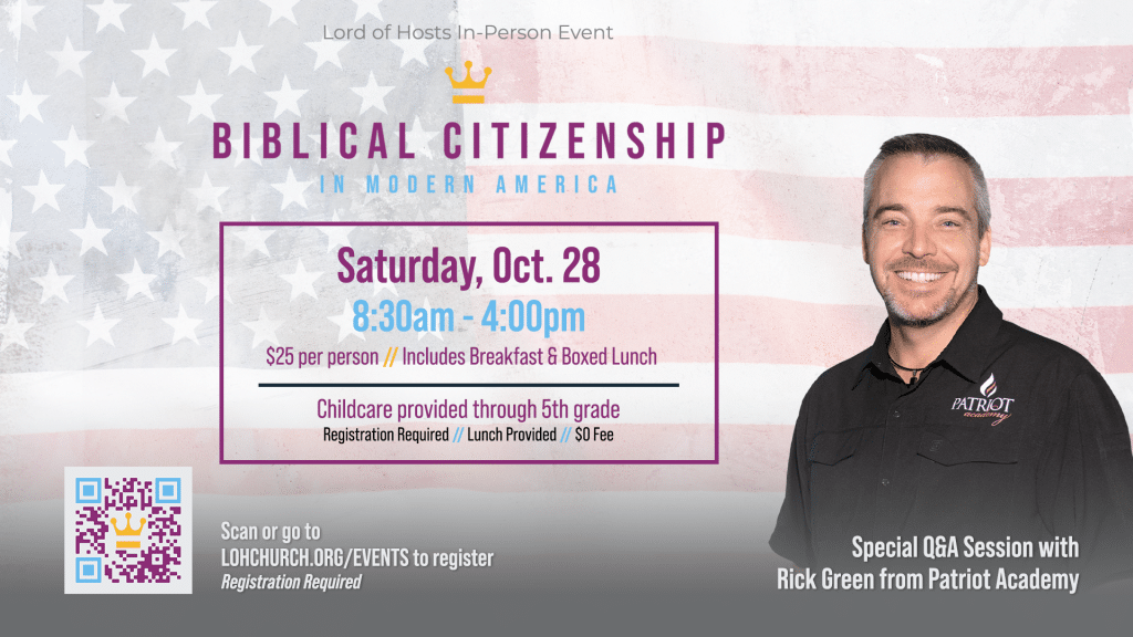 Biblical Citizenship Express with Rick Green - Live! - Hank + Brenda