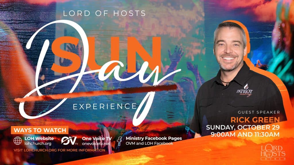 Rick Green at Lord of Hosts Church - Hank + Brenda